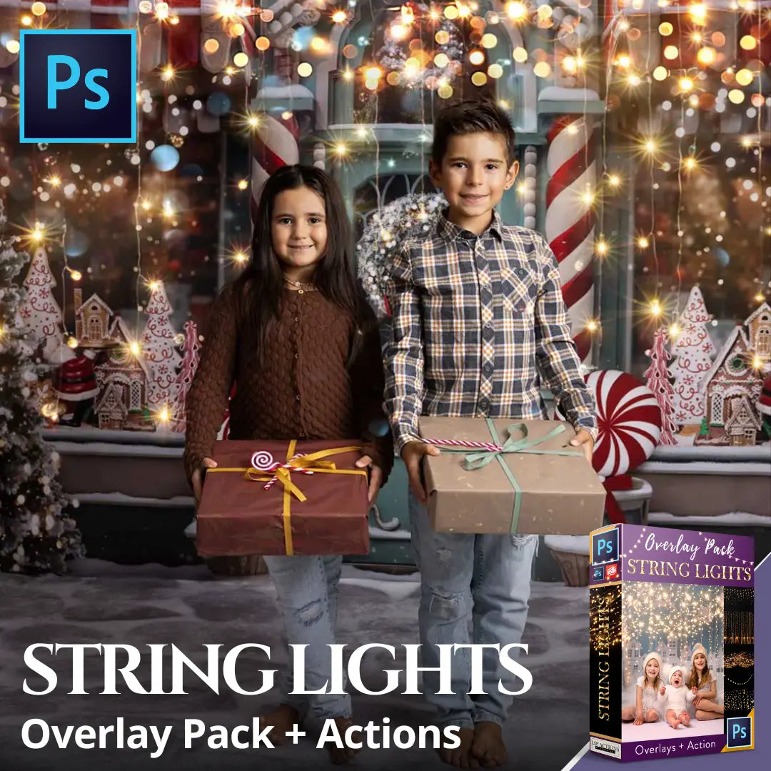 String Light Overlay Pack – LSP Actions by Lemon Sky